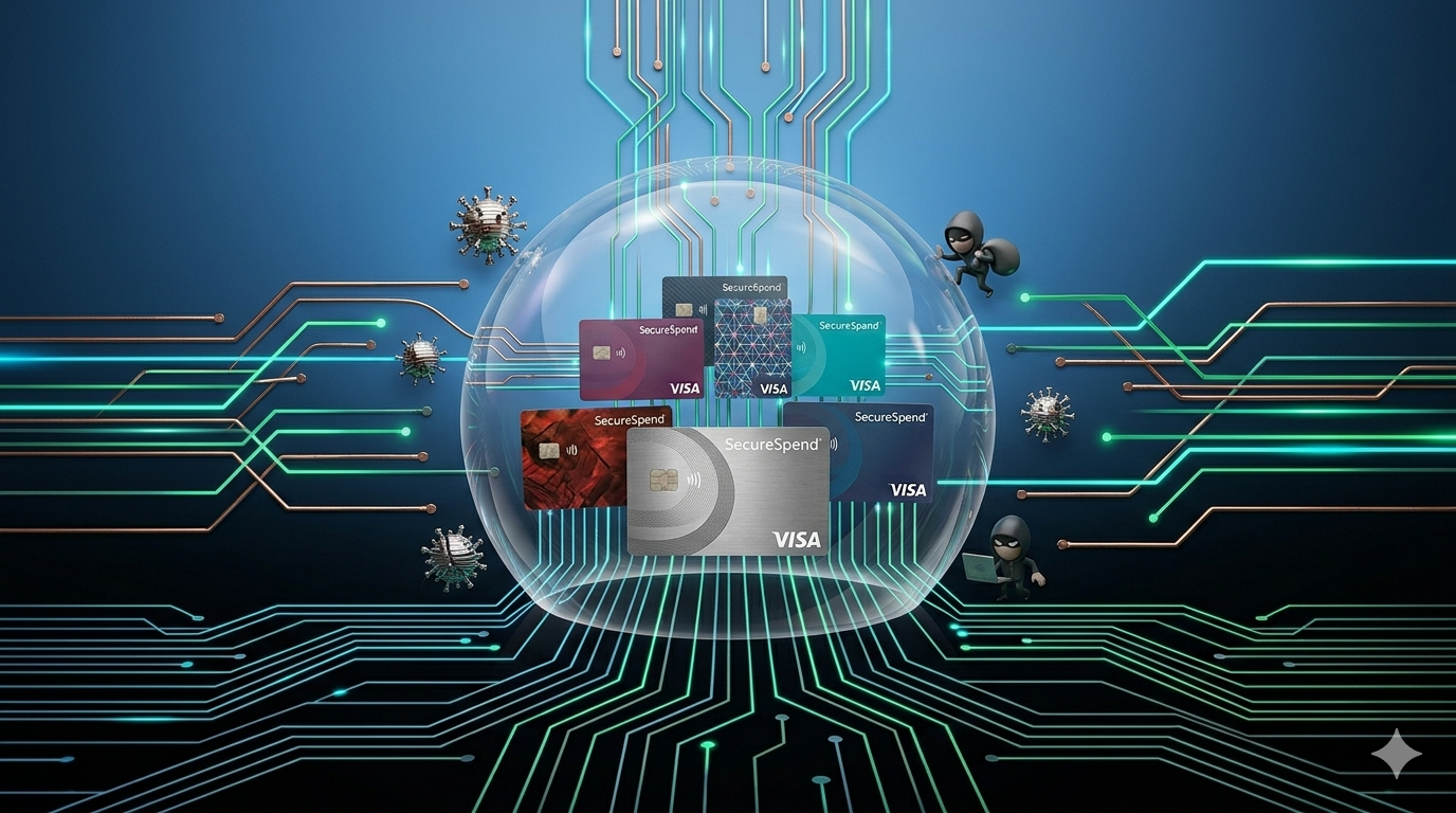SecureSpend - Anywhere Visa or Mastercard is accepted
